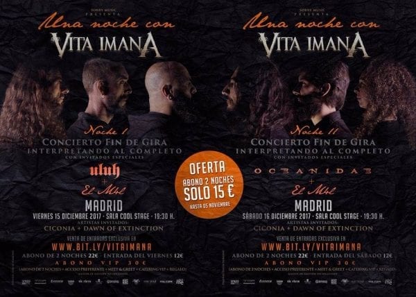 Vita Imana + Ciconia + Dawn Of Extinction – MetalBizarre.com
