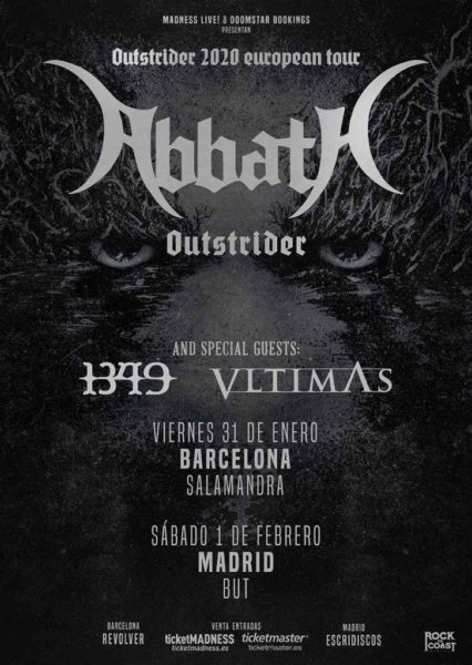 Abbath, recordamos las fechas de su gira – MetalBizarre.com
