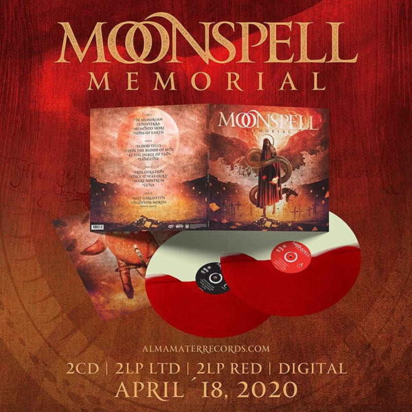 Moonspell, primeros datos de la reedición de «Memorial» – MetalBizarre.com