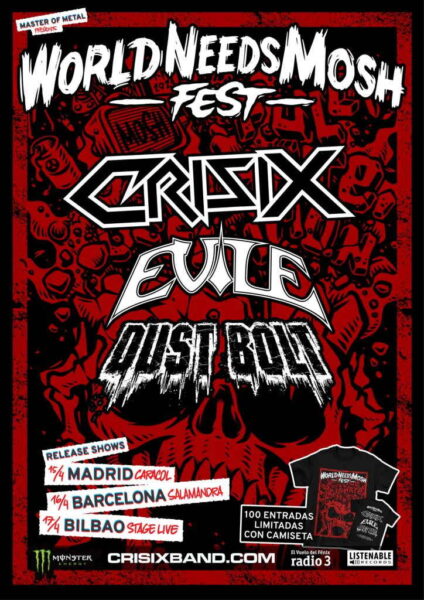 Crisix, recordamos sus próximas fechas – MetalBizarre.com