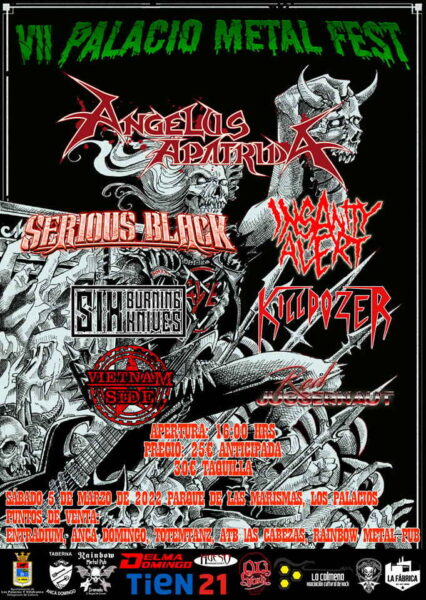 Palacio Metal Fest 2022, cartel completo – MetalBizarre.com