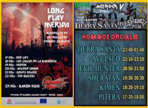 Acero Rock y Long Play 2023, horarios para el próximo fin de semana ...