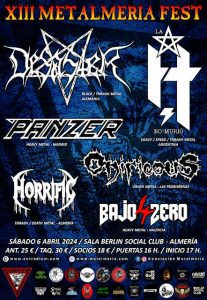 Metalmería Fest 2024, cartel completo – MetalBizarre.com