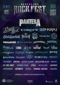 Barcelona Rock Fest 2024, cierran cartel con Pantera entre otros – MetalBizarre.com