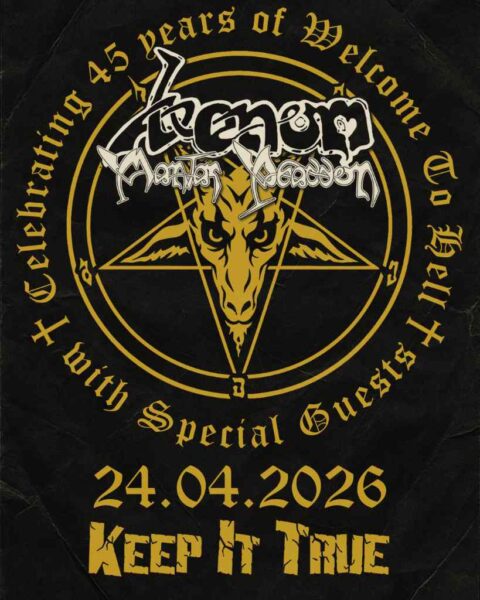 Venom, Mantas y Abaddon celebrarán 45 años de “Welcome To Hell” en el ...