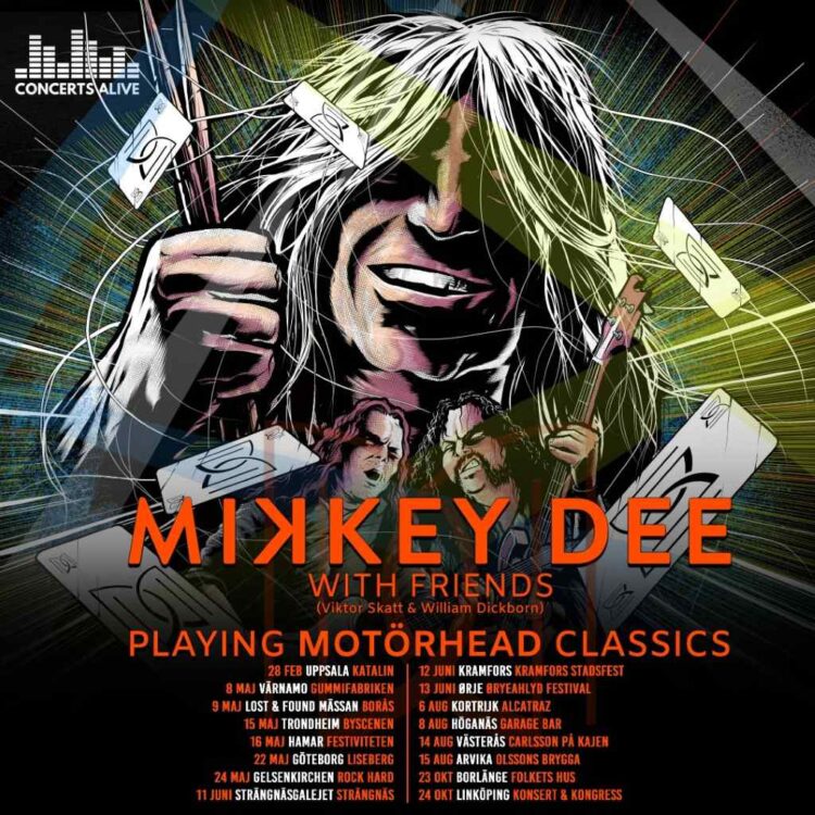 Mikkey Dee, girará por Europa interpretando clásicos de Motörhead ...